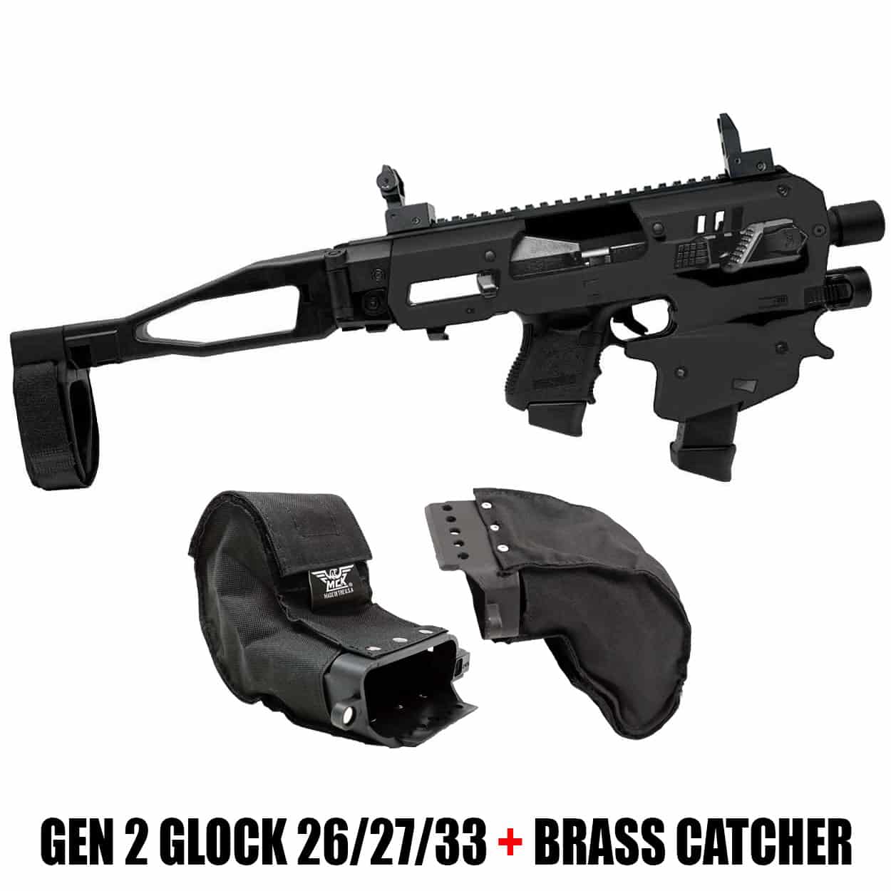 MCK 26/27/33 | Micro Conversion Kit Glock 26/27/33 + Brass Catcher Bundle