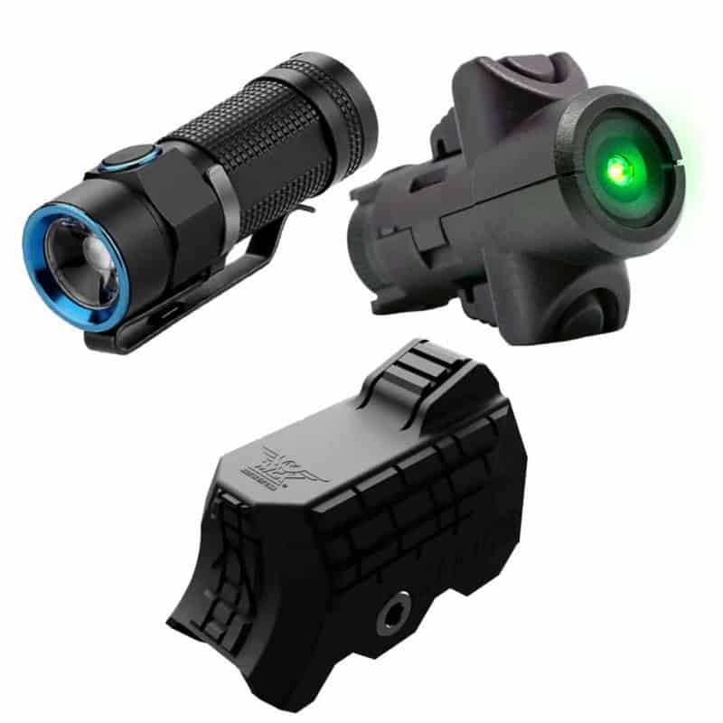 MCK SIDE ADAPTOR + FLASHLIGHT + LASER - CAA Gear Up - CAA USA